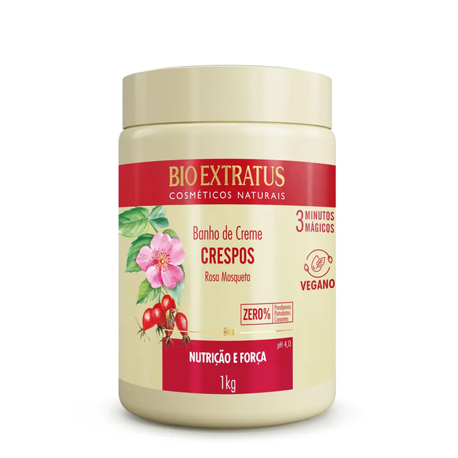 Banho de Creme Bio Extratus Crespos 1kg